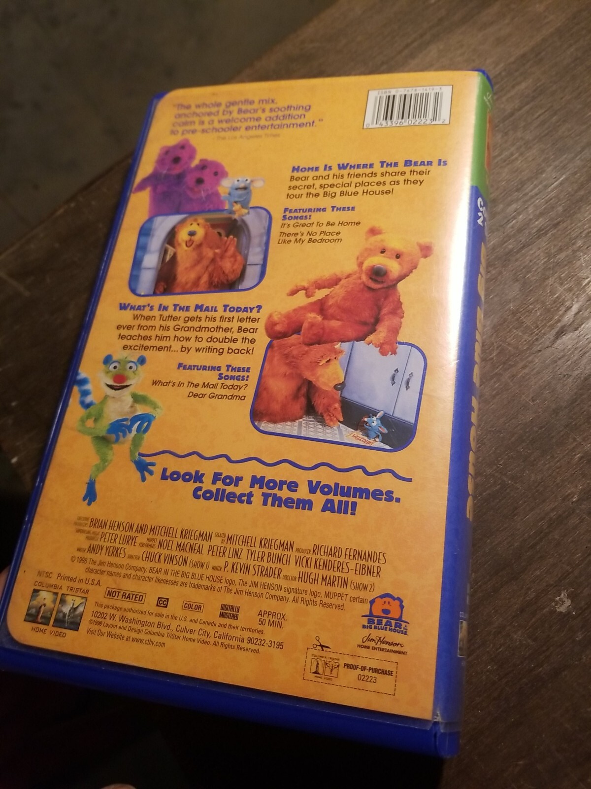 Bear In the Big Blue House Volume 1 (VHS, | Grelly USA