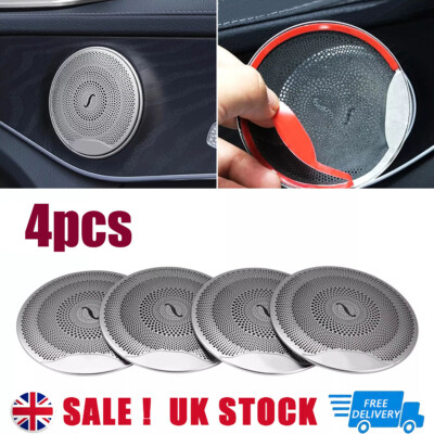 4XCar Door Audio Speaker Cover For Mercedes Benz E/C/GLC Class W213 ...