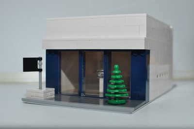 Custom Post Office Mail Postal Service Store Model Built with Real LEGO ...