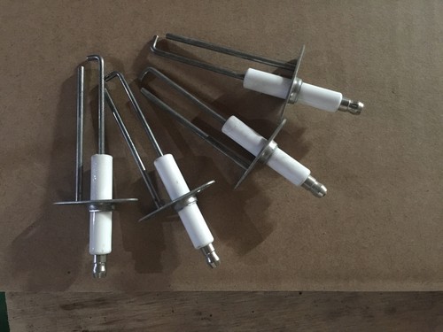 1pc Ignition Rod Burner Burner Point Dual Fire Electrode Spark Plug ...