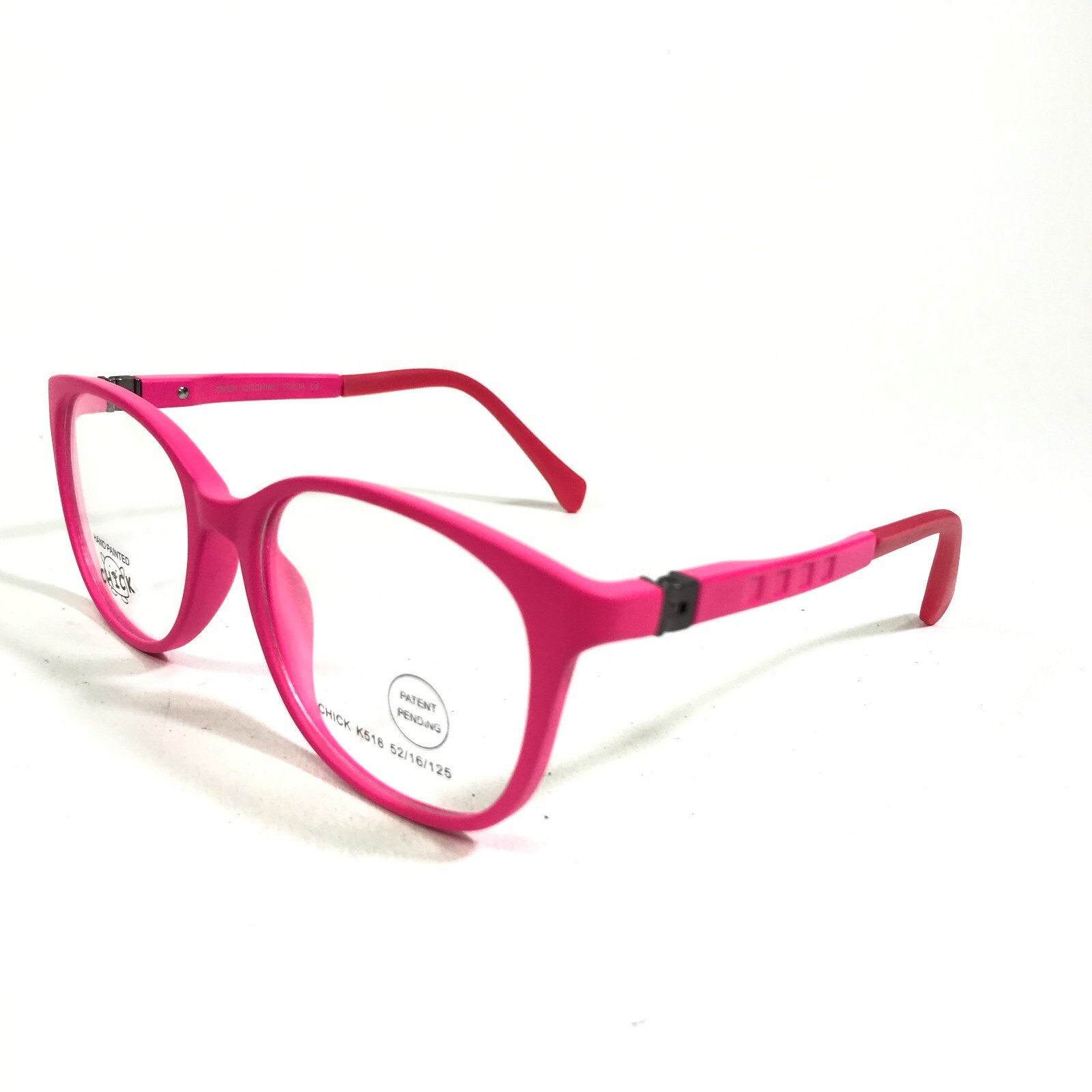 OCCHIALI Kids Eyeglasses Frames CHICK K518 COL 30 Pink Square Full Rim ...