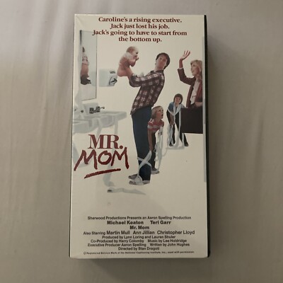 Mr. Mom (VHS, 1984) Michael Keaton, Teri Garr - Early Release No UPC ...
