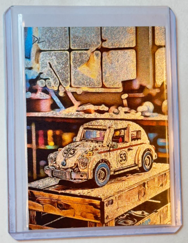 Herbie Platinum Plated Edition Artist Signed "Lego Love Bug" Trading ...