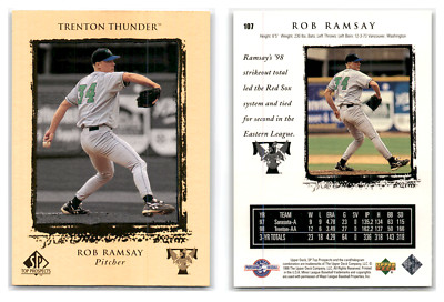 1999 SP Top Prospects #107 Rob Ramsay - Trenton Thunder | eBay
