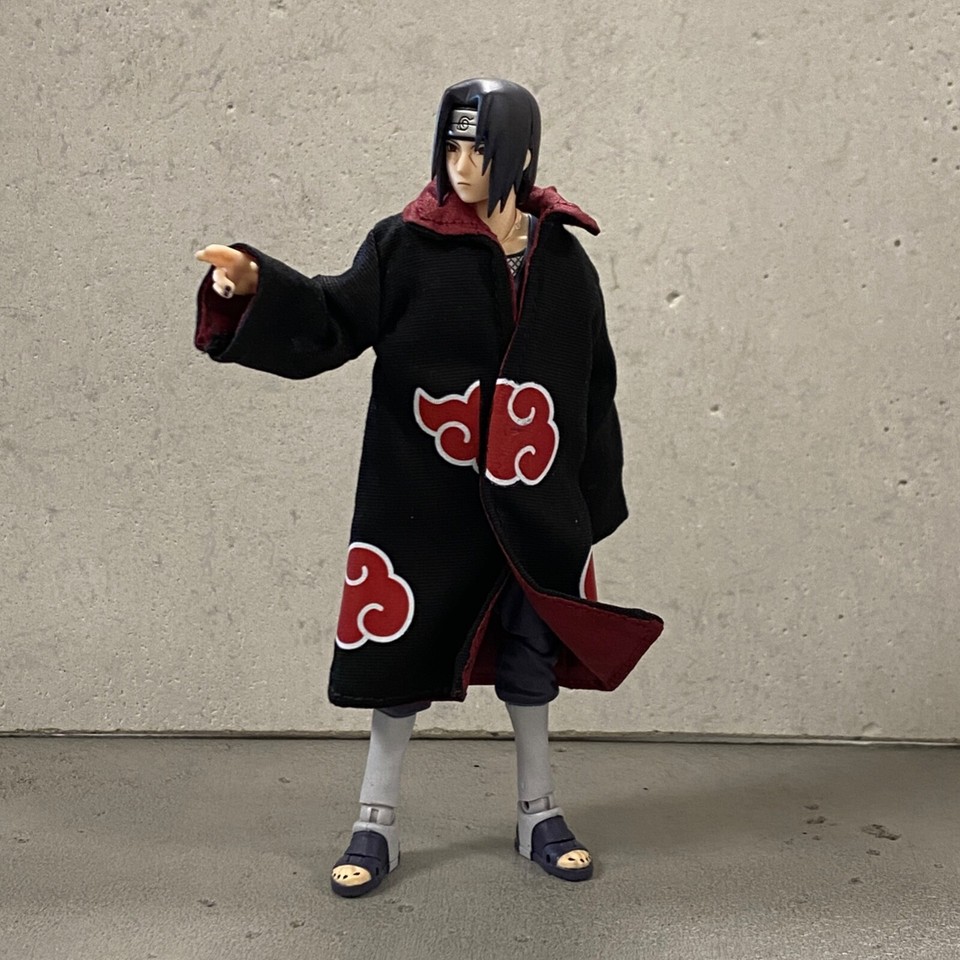 PB-R-ITA: 1/12 scale Akatsuki fabric robe for Bandai SHF Itachi Action ...