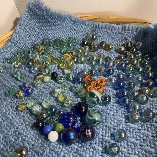 Vintage Marbles Large Lot 163 Pc Incl 6 Shooters READ | eBay