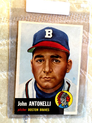 1953 TOPPS JOHN ANTONELLI #106 NMT | eBay