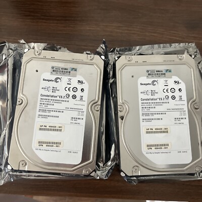 Lot 2 ST33000650SS Seagate Constellation ES.2 3TB SAS 6G 64MB 3.5"HDD ...
