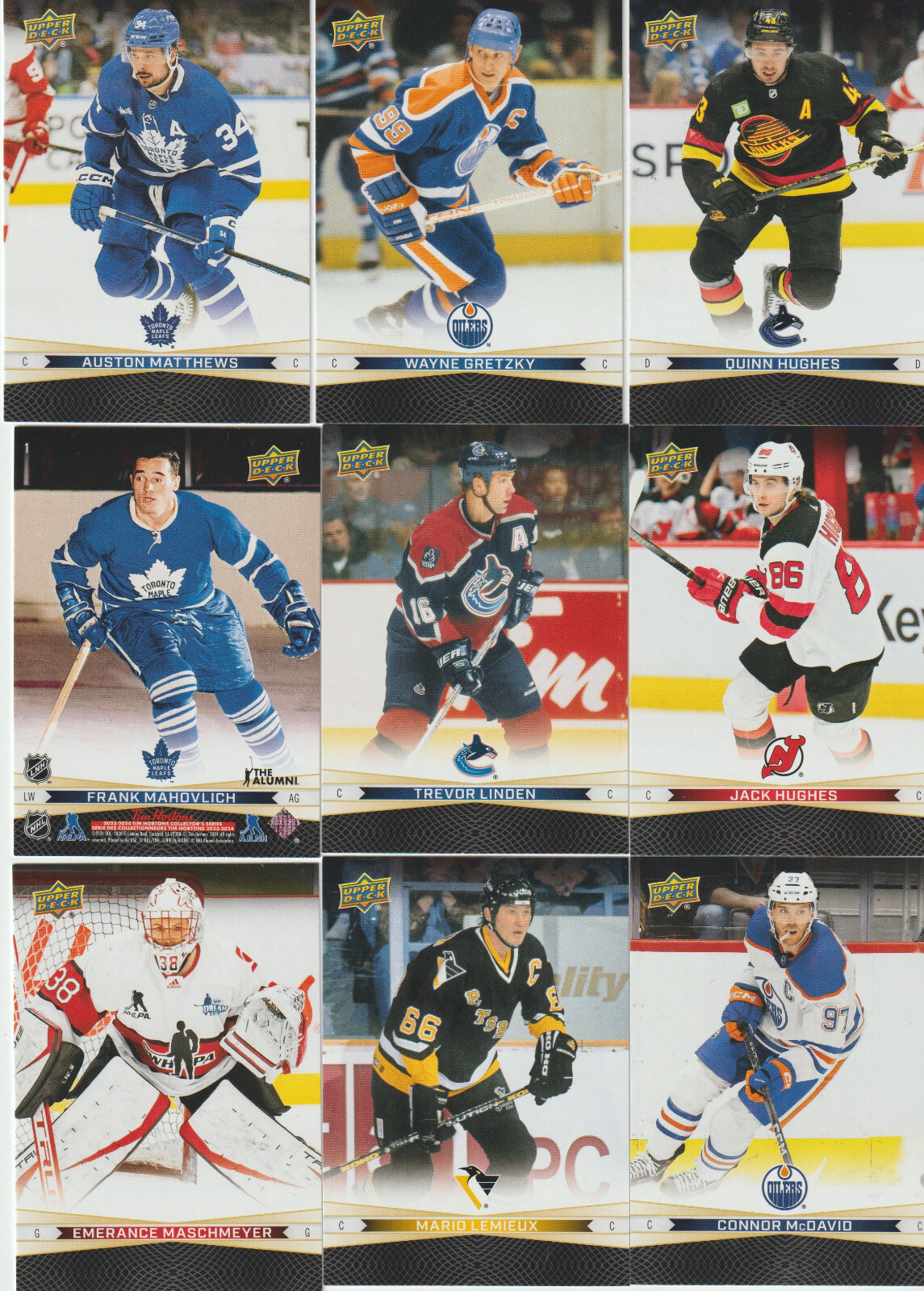 2023 2024 TIM HORTONS DUOS HOCKEY- BASE / INSERT Cards - U Pick 8 cards ...