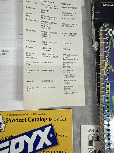 Commodore 64 - Lot of Manuals, Floppy Discs, Paperwork | eBay