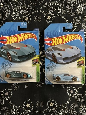 Hot Wheels Super Treasure Hunt Exotics Lamborghini Sesto Elemento STH ...
