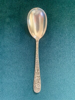 S. Kirk & Son “Repousse” Sterling Silver Sugar Spoon | eBay