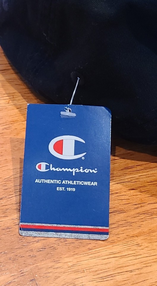 New! Champion Brand DraftKings 3D Embroidered Logo Cap Hat Black Sport ...