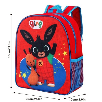 Bing Character Kids Children Backpack School Rucksack Travel Bag Boy ...