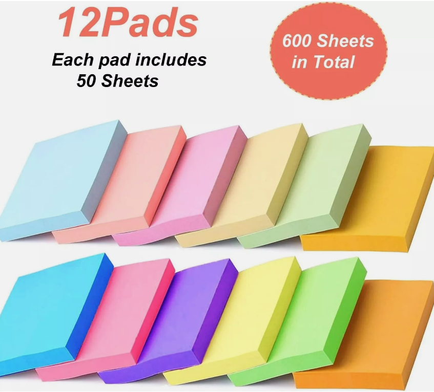 Post It Notes Pop-up, Sticky Notes, 3x3 Inches, 9 Pads, Bright Colors ...