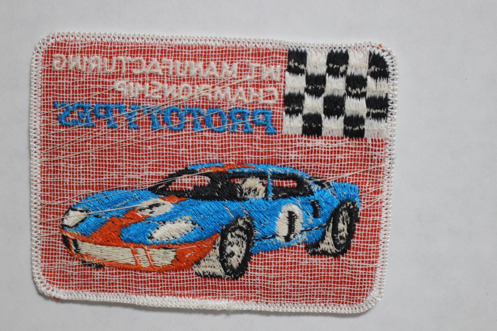 1966-69 Autolite Ford GT Gulf GT40 Racing Patches Carroll Shelby John ...