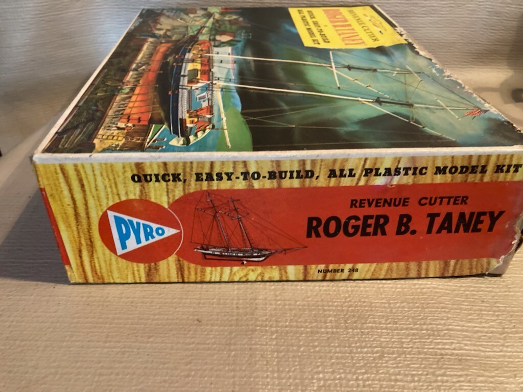 Pyro Revenue Cutter Roger B Taney Ship Model - Kit# 248 - Open!! | eBay