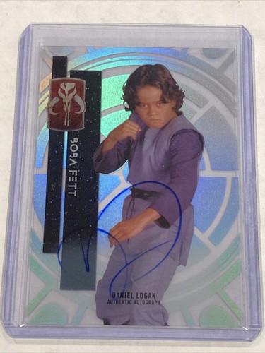 2015 Star Wars High Tek Daniel Logan as Boba Fett Autograph Auto Card ...
