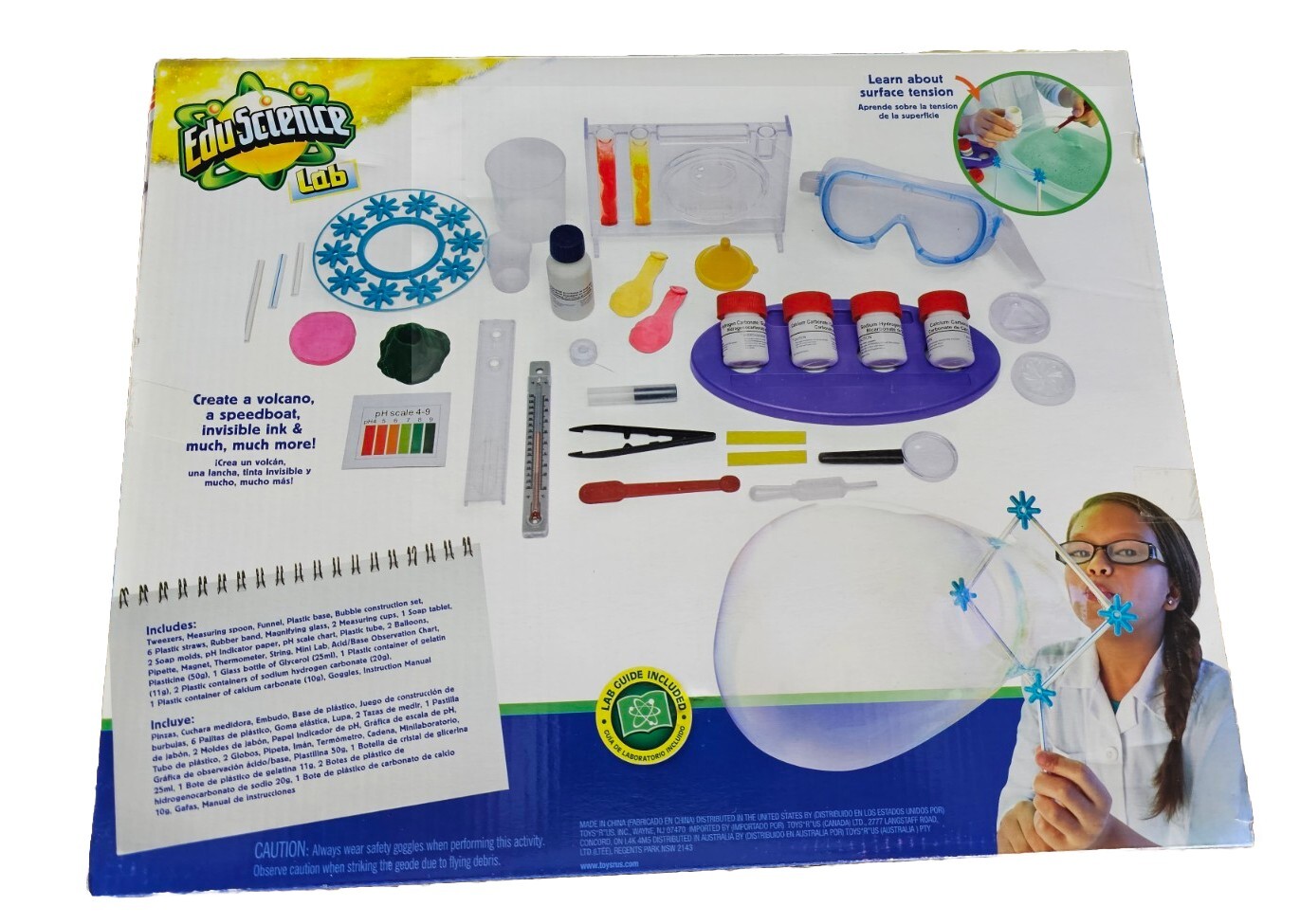 Edu-Science Lab Intro to Chemistry Kit STEM - 90+ Experiments & Lab ...