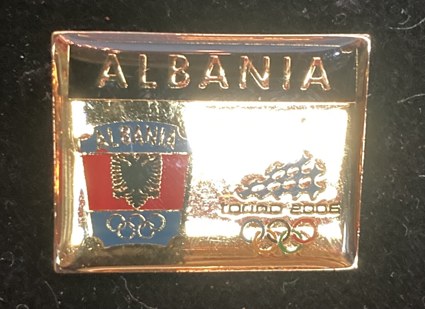 Torino 2006 Albania Dated NOC Olympic Pin Badge | eBay