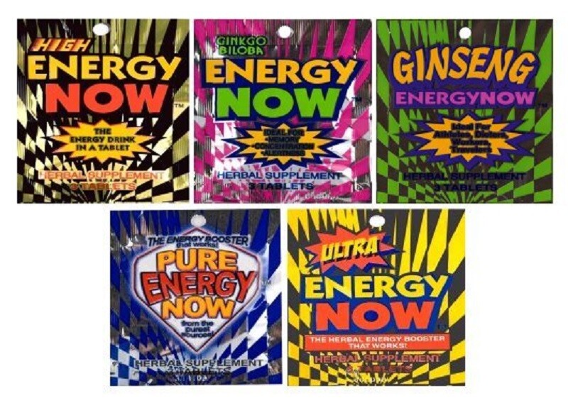 ENERGY NOW!!! Your Choice HIGH, PURE, ULTRA, GINKGO BILOBA, GINSENG ...