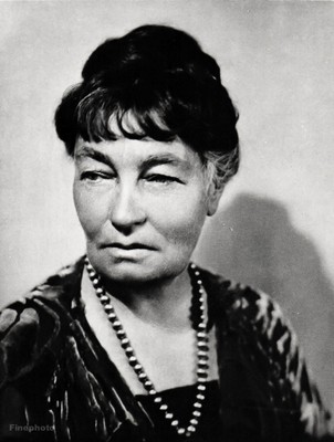 1929/63 Vintage MARY AUSTIN Author Writer By ANSEL ADAMS Portrait Photo ...