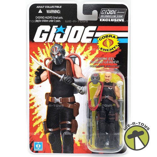 G.I. Joe Cobra Eel Squad Leader Guillotine Action Figure 2017 Hasbro ...