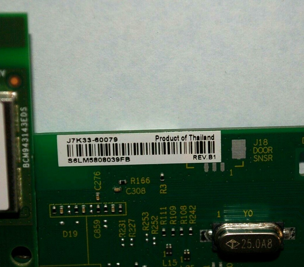 HP OfficeJet 6968 Printer Main Logic Board / Formatter J7K33-60079 | eBay