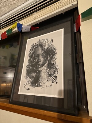 Lee Killust original limited edition framed charcoal drawing | eBay