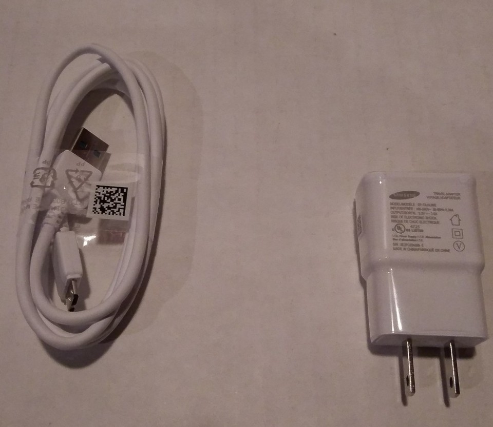 Samsung Galaxy 5 and Note 3 Charging Cable and USB Power Adapter Brand ...