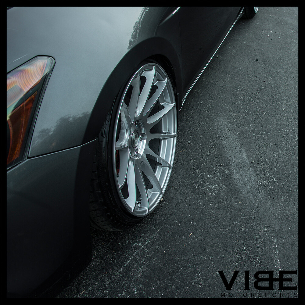 19" MRR GROUND FORCE GF6 SILVER CONCAVE WHEELS RIMS FITS PONTIAC G8 GT ...