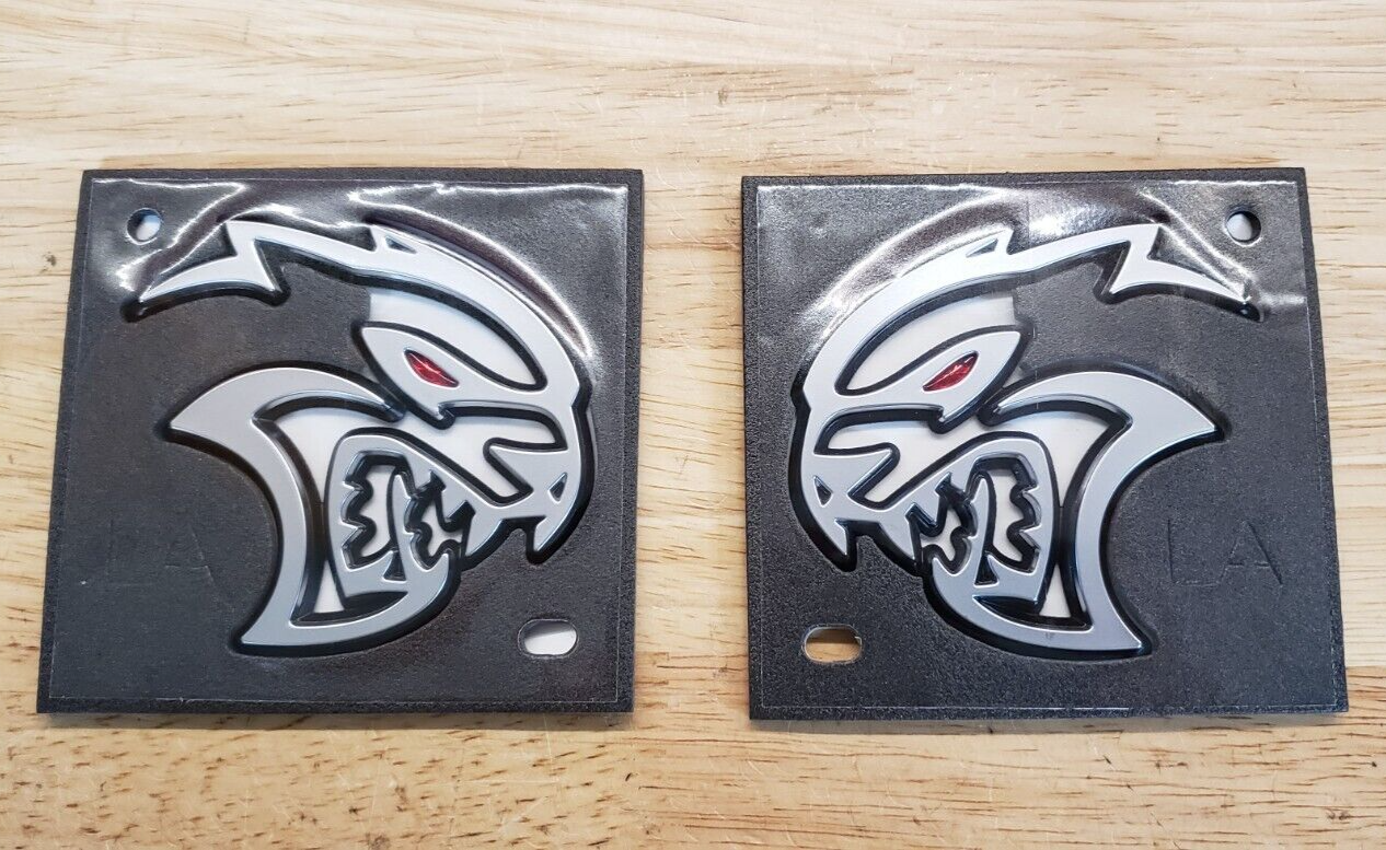 2022-2023 Dodge Challenger Hellcat Redeye Fender Emblems (2) | Mopar ...