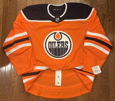 Edmonton Oilers Team Issued Pro Authentic Adidas MIC Jersey NWT Size 56 ...