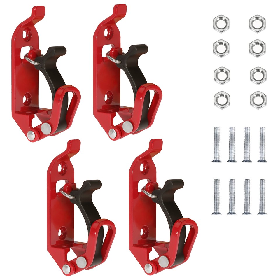 8x Quick-Release Rubber Clamp Mount Shovel Axe Holder Mount for Truck ...
