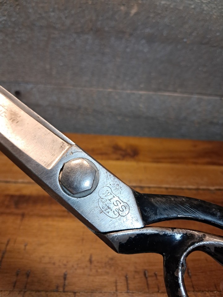 Vintage WISS - Inlaid Shears Scissors No. 20 HEAVY DUTY Steel Forged 10 ...