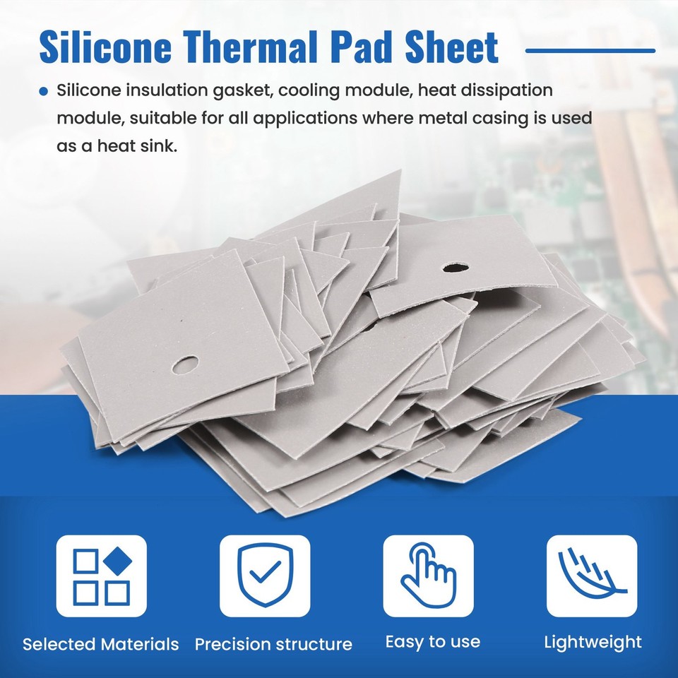 TO-247 Transistor Silicon Isolator Isolierfolie 26mmx20mm 50 Stk ...