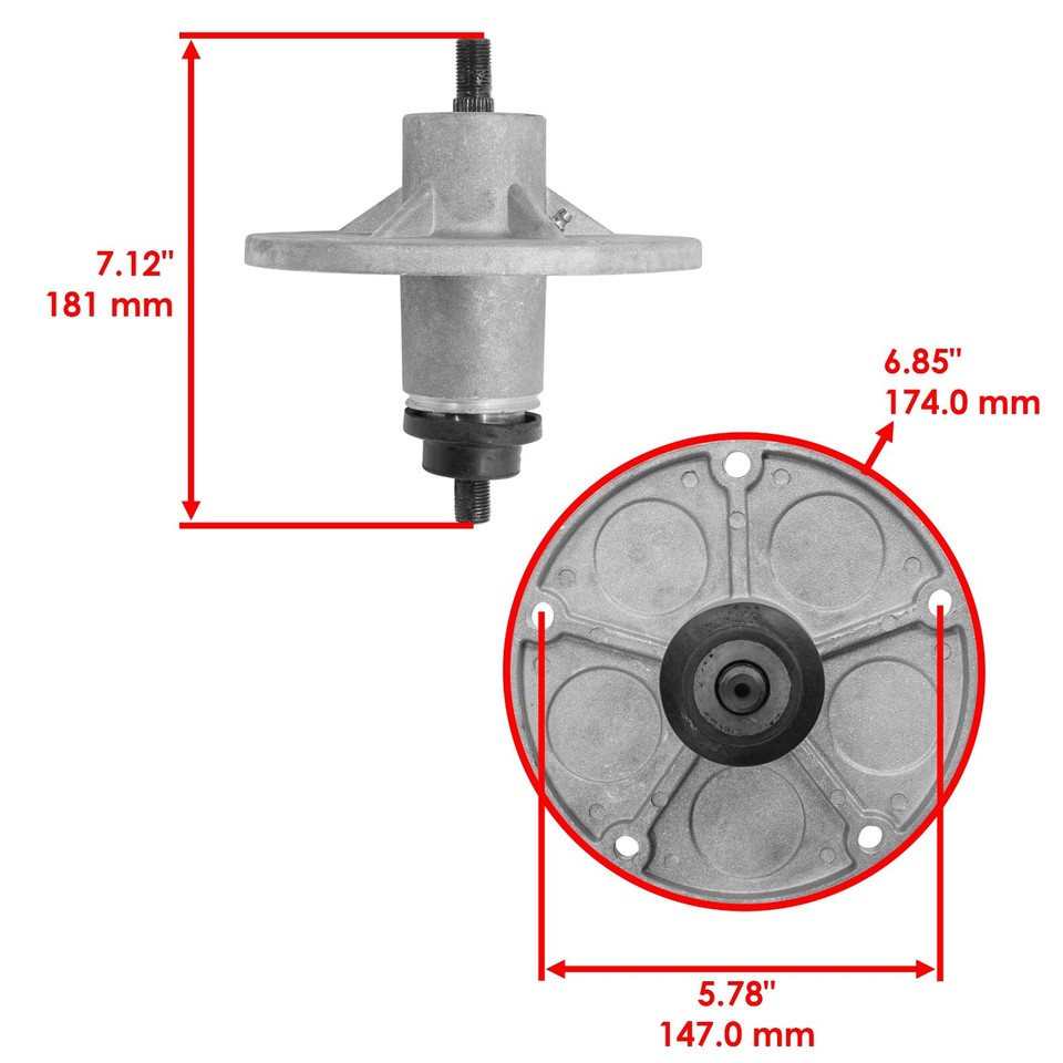 Caltric 1001200MA 1001200 1001046 1001194MA 285-174 Spindle for Murray ...