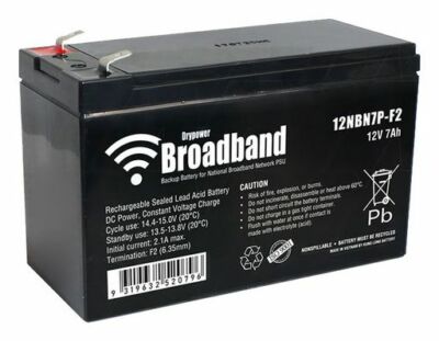 Replacement NBN Battery 12V F2 7AUP-VW1236P1, HR12-28W, HR12-32W, HR12 ...