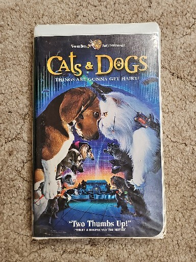Cats Dogs (VHS, 2001, Clamshell) 85392125333| eBay
