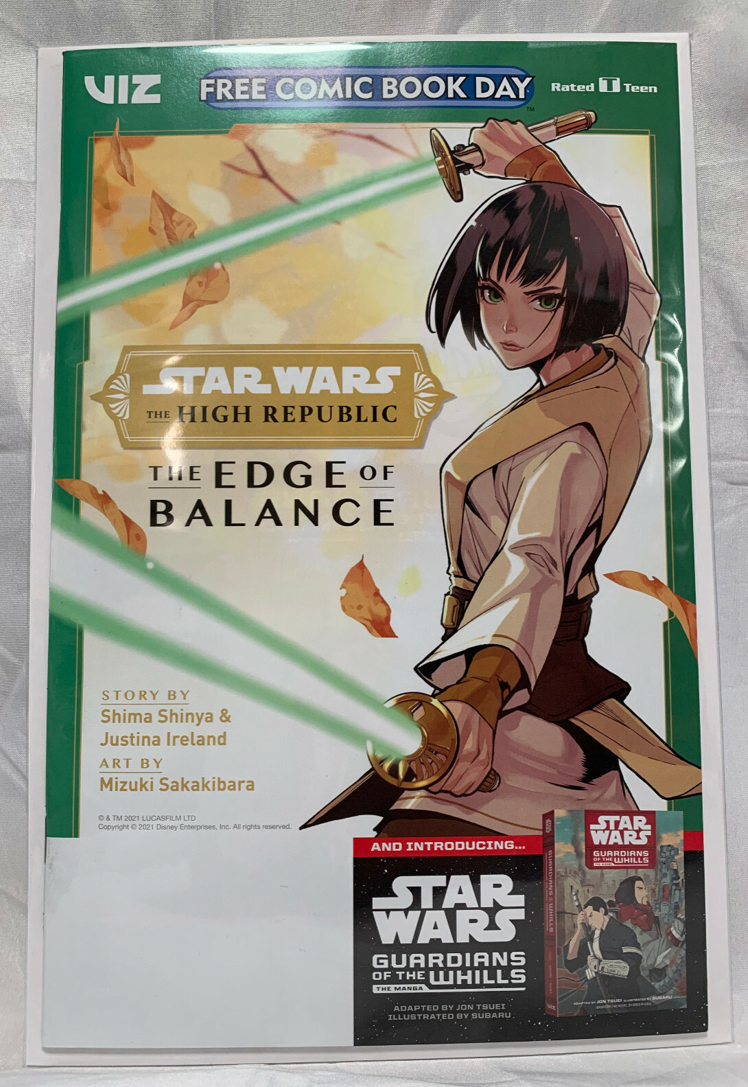 Star Wars High Republic The Edge of Balance 2021 FCBD no stamp 1st ...