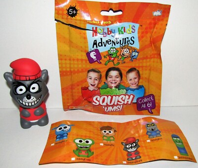 POCKET WATCH HOBBY KIDS ADVENTURES SQUISH'UMS SINGLE LOOSE SLOBBY SKUNK ...