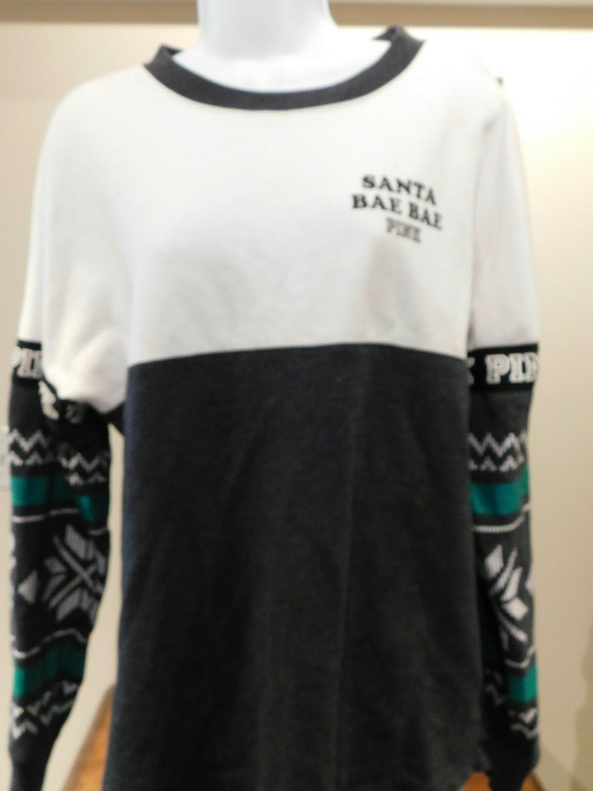 VICTORIA'S SECRET PINK SANTA BAE BAE Women's SWEATSHI… - Gem