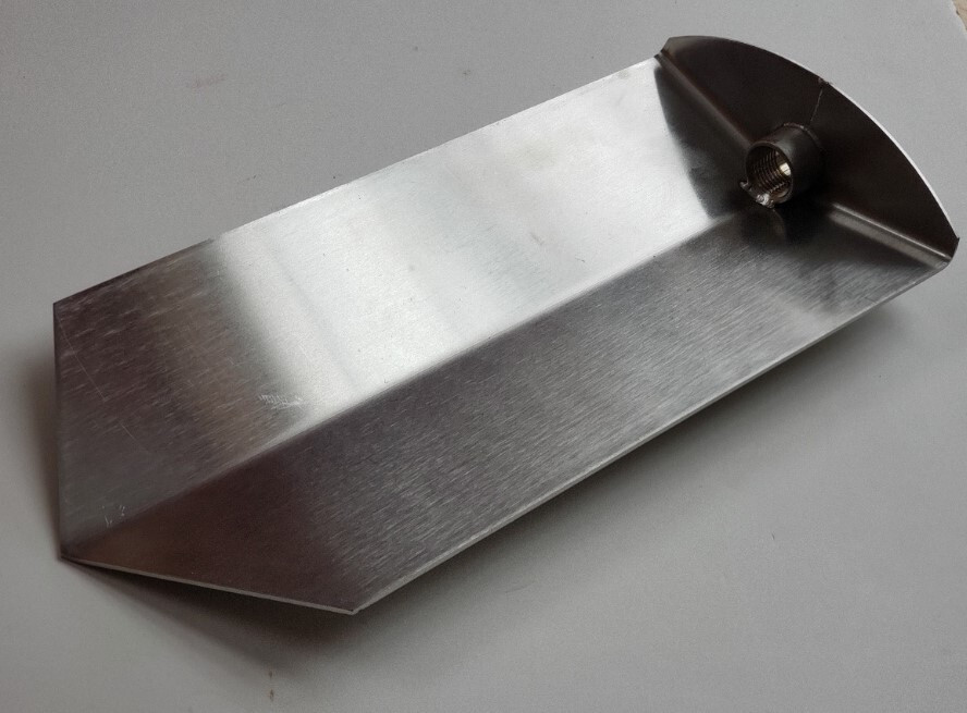 Stainless Steel Culvert shovel, For Cleaning Culvert Pipe 8" diameter ...