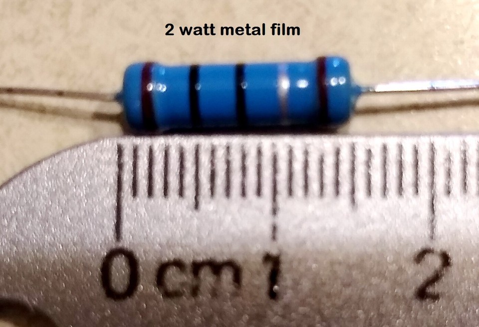 5 PCS 2Watt Metal Film Resistors 2W Resistor 1% YOU CHOOSE THE VALUE | eBay