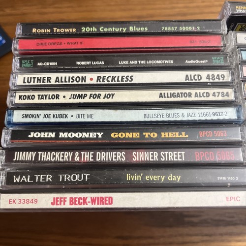 Music CD lot U-pick (Lots of Blues) Stevie Ray Vaughn, Albert King ...