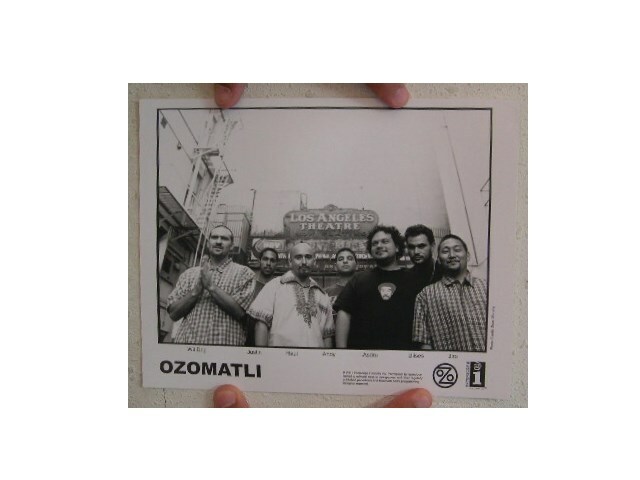 Ozomatli Press Kit And Photo Embrace The Chaos | eBay Australia