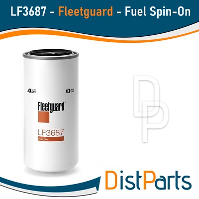 LF3687 Fleetguard Fuel Spin-On, Replaces Baldwin B236, Donaldson ...
