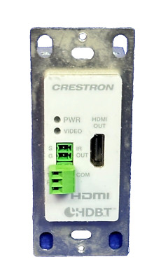 CRESTRON DM-RMC-4K-100-C-1G-W-T, DigitalMedia-Wall Plate-1 Gang ...