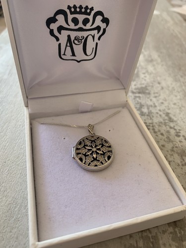 Angus & Coote Filagree Italian Locket ~ Sterling 925 | eBay Australia