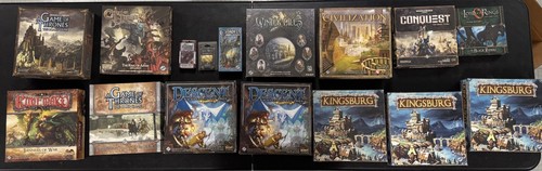Fantasy Flight Board Game Lot of 16 Opened Unverified See Photos 4LO7 ...